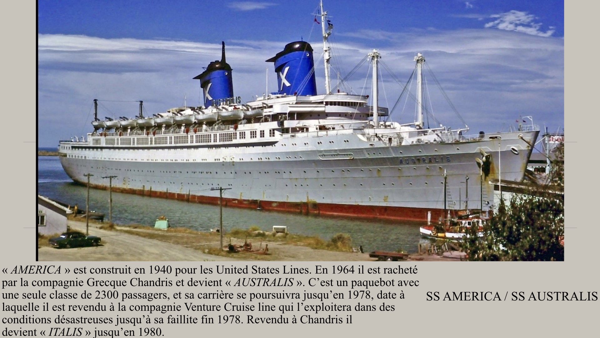 Paquebots de légende - Croisières et Paquebots
