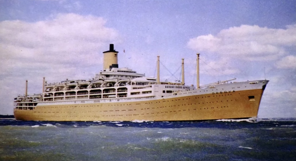 LE PAQUEBOT SS ORSOVA DE LA COMPAGNIE P&O À VENISE. - Croisières et ...