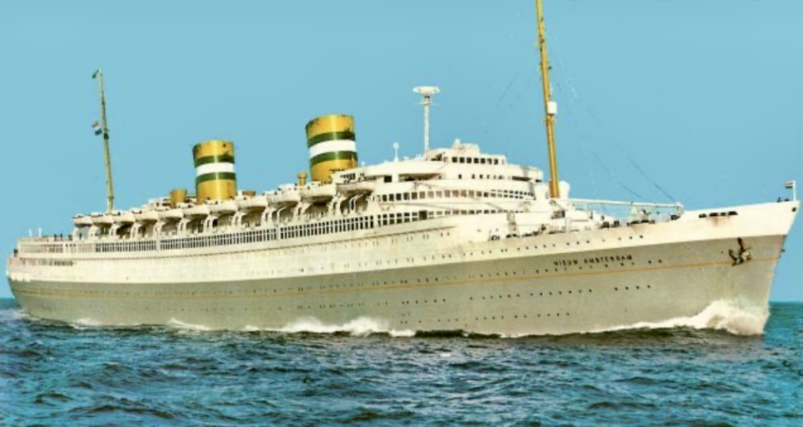 PAQUEBOT NIEUW AMSTERDAM, FLAGSHIP DE LA HOLLAND AMERICA LINE. PREMIÈRE ...