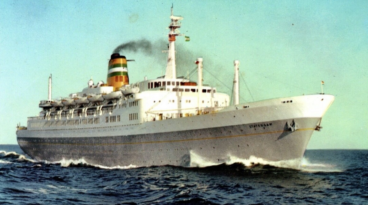 PAQUEBOT SS STATENDAM-1956 - Croisières et Paquebots