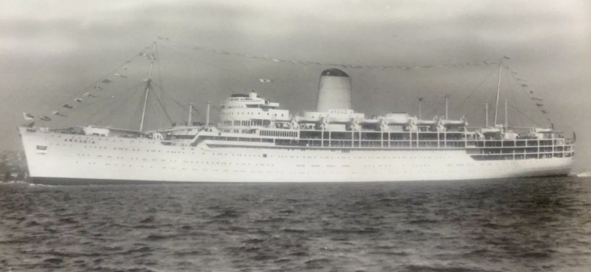 SS ARCADIA MYTHIQUE PAQUEBOT DE LA P&O