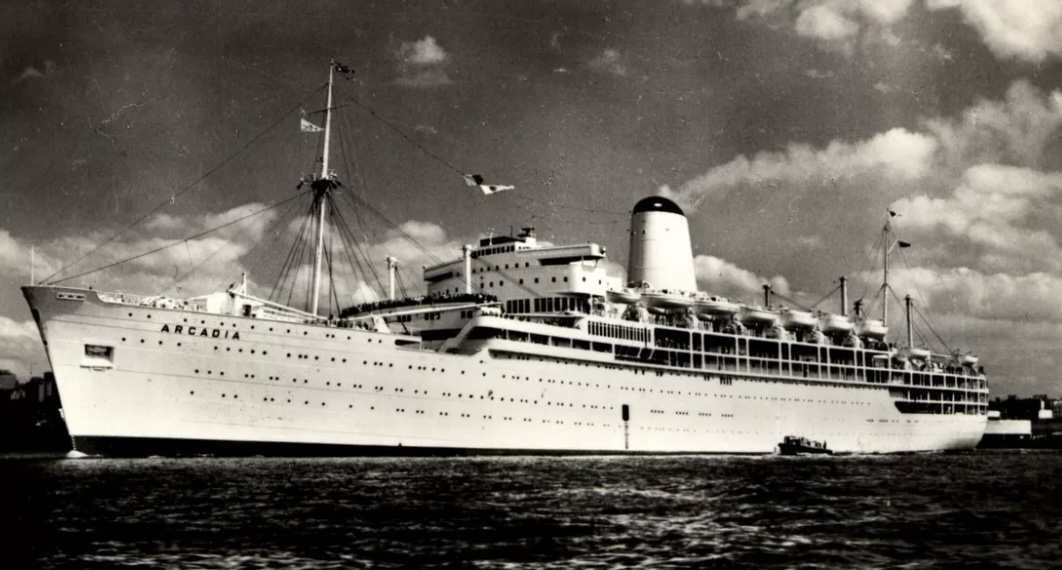 SS ARCADIA MYTHIQUE PAQUEBOT DE LA P&O